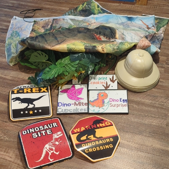 Party Supplies | Dinosaur Themed Decor Set | Poshmark